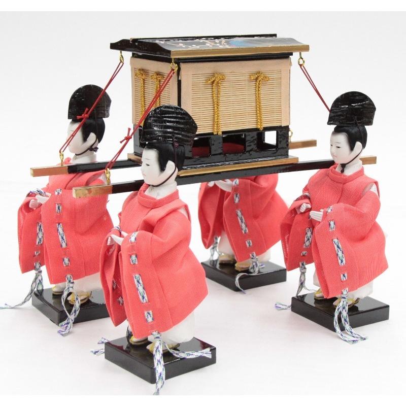 アウトレット品 雛人形立仕丁六人 人形セット 芥子 赤シャ 御所車・御籠セット 22a-ya-1567 : 22a-ya-1567 : さくらソレイユ - 通販 - Yahoo!ショッピング
