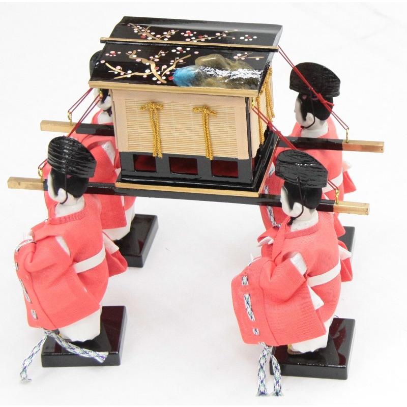 アウトレット品 雛人形立仕丁六人 人形セット 芥子 赤シャ 御所車・御籠セット 22a-ya-1567 : 22a-ya-1567 : さくらソレイユ - 通販 - Yahoo!ショッピング