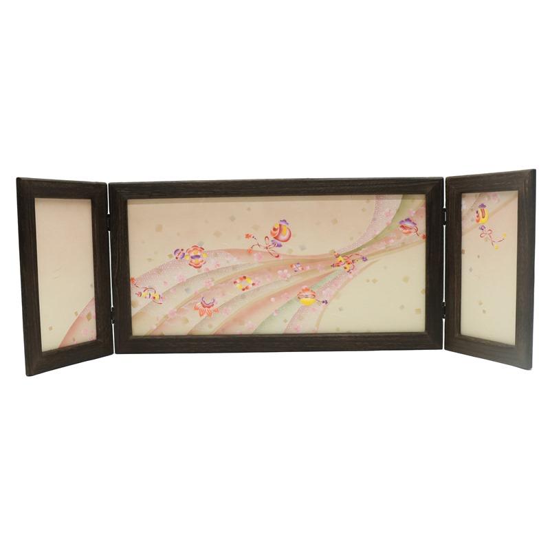 アウトレット品 屏風 屏風のみ 13号 三曲屏風 焼桐 のしめ 23a-ya-0226 : さくらソレイユ - 通販 - Yahoo!ショッピング