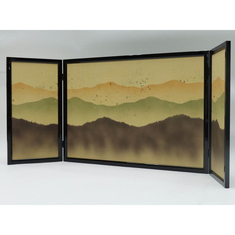 アウトレット品 屏風 屏風のみ 15号 三曲屏風 45×66×24 久方の光 23a-ya-0394 : さくらソレイユ - 通販 - Yahoo!ショッピング