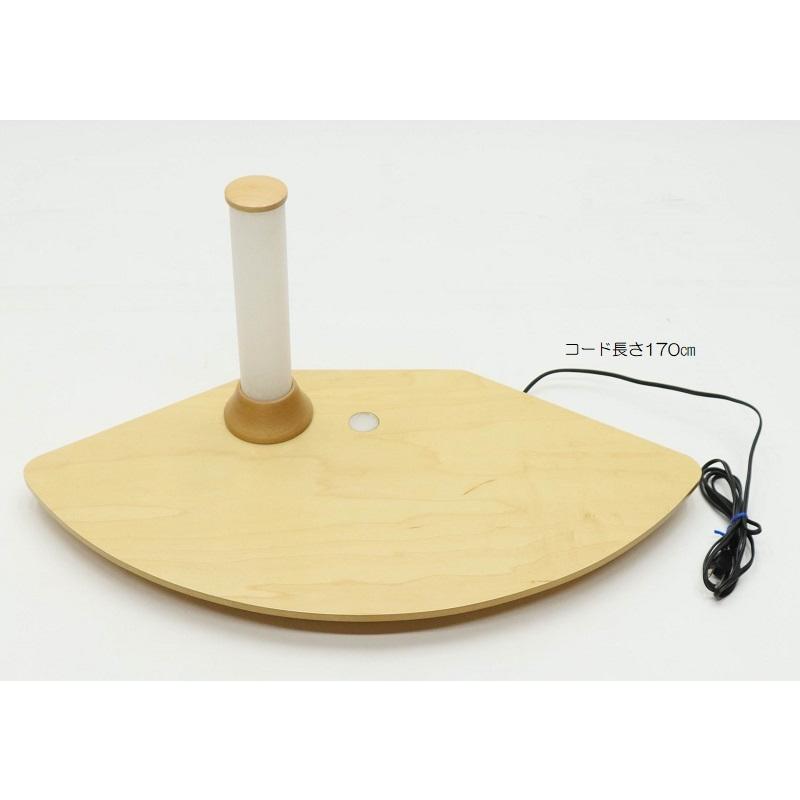 アウトレット品 平飾台 台のみ 扇形平台 白木木目 レインボー点灯 23a-ya-0595 : さくらソレイユ - 通販 - Yahoo!ショッピング