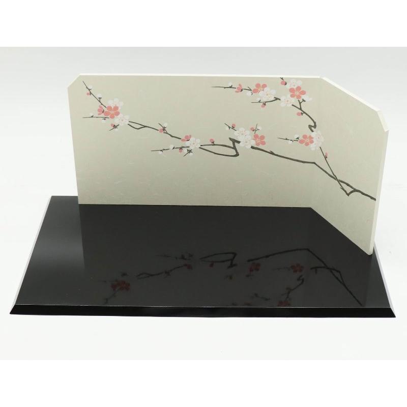 アウトレット品 屏風台 台屏風セット HU32-700Z 二曲変形梅屏風付 23a-ya-0597 : さくらソレイユ - 通販 - Yahoo!ショッピング