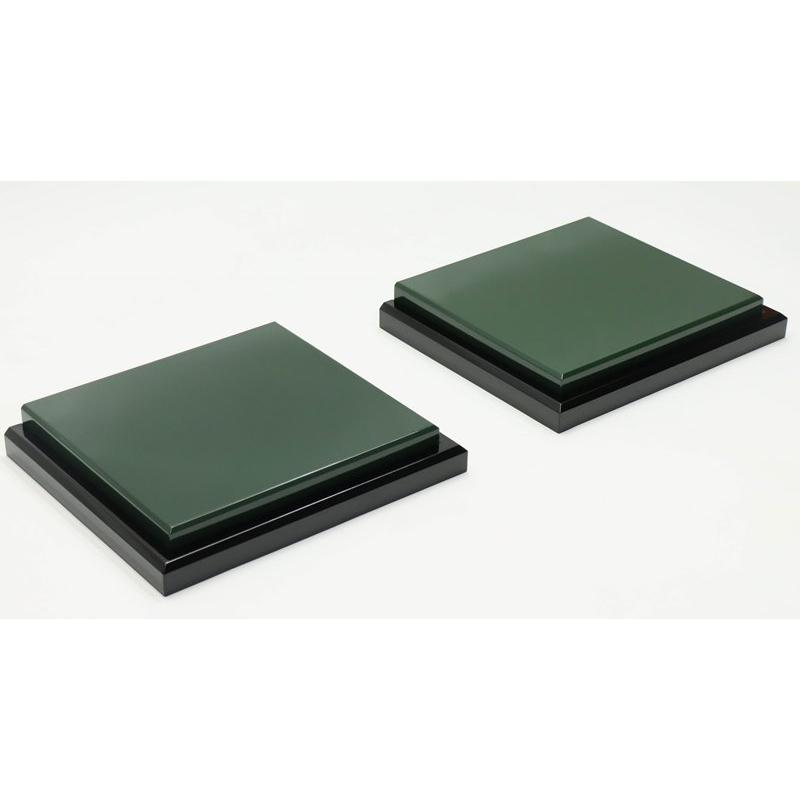 アウトレット品 雛人形 親王台 台のみ 親王台（緑） 2枚入り 23a-ya-0600 : さくらソレイユ - 通販 - Yahoo!ショッピング