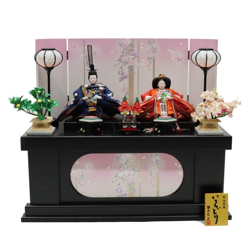 アウトレット品 雛人形 収納飾り 親王飾りセット 収納箱 YS32-50G 鹿の子 人形入り 23a-ya-0704 : さくらソレイユ - 通販 - Yahoo!ショッピング