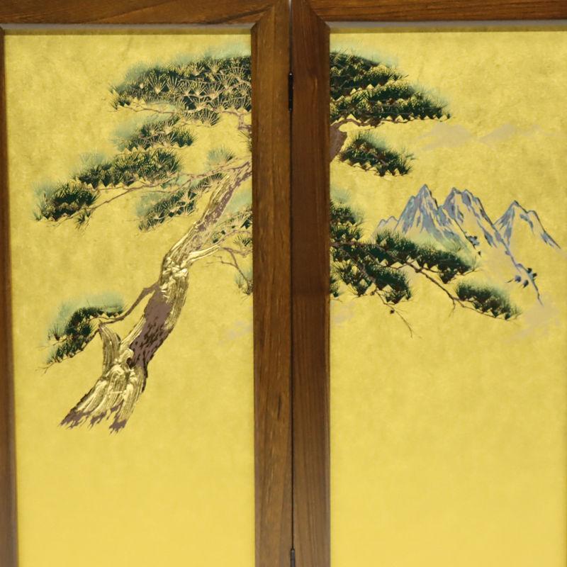 アウトレット品 屏風 単品 25号 二曲屏風 松山 24a-ya-0009 : さくらソレイユ - 通販 - Yahoo!ショッピング