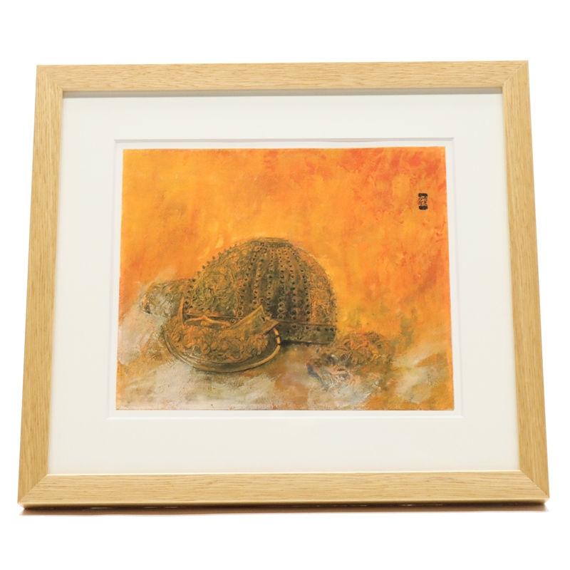 アウトレット品 額絵 端午の節句 中村春泥 兜 炎 (小) 24a-ya-0320 : さくらソレイユ - 通販 - Yahoo!ショッピング