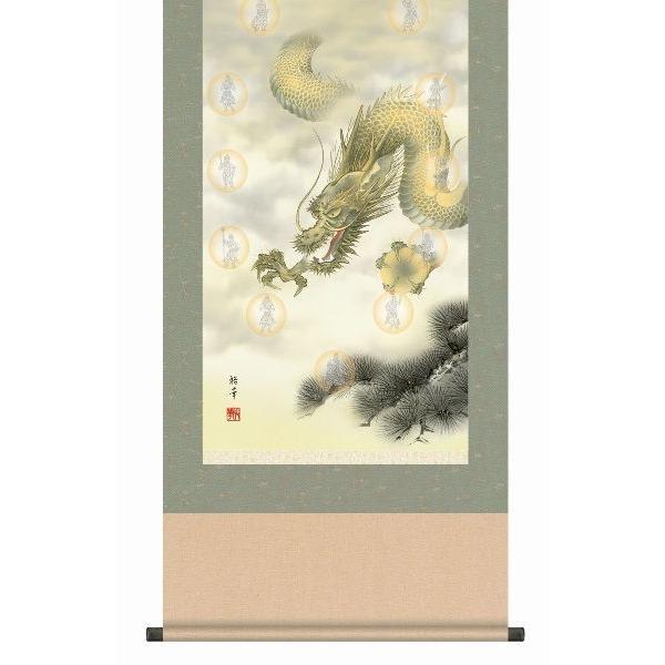 掛軸 龍神十二神将図 尺三 H30D5-069-3 代引き不可 : さくらソレイユ - 通販 - Yahoo!ショッピング