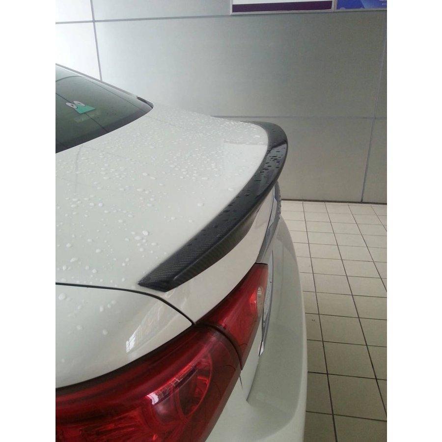 スカイライン 2014-2018 V37 INFINITI Q50 リアトランクスポイラーカーボン OE TYPE : さくらアバンティ ヤフー店 - 通販 - Yahoo!ショッピング