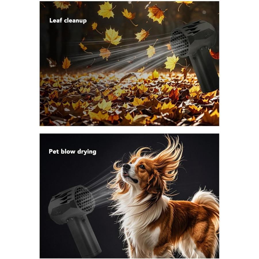 X6mini/X64/X64PRO ミニ 暴力ターボファン 車用バイオレント ブロワー ターボジェットファン 64mm ダクトファンブラシレスモーター送風機 風速66m/s 4000mAh ...