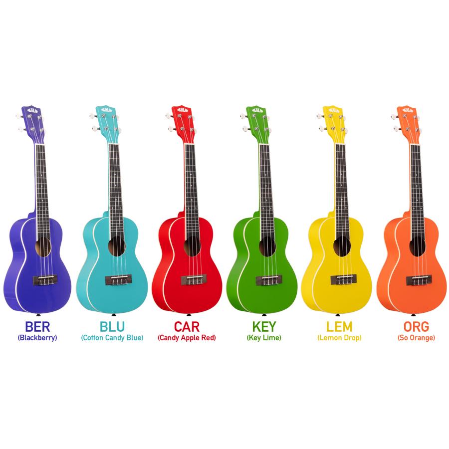 KALA コンサート ウクレレ Candy Shoppe Ukulele KA-CANDY ギグバッグ付属〔KACANDY カラ 2023 ...