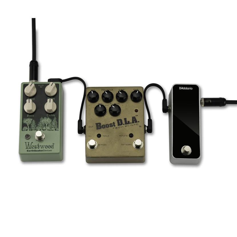 D'Addario フラットパッチケーブル PW-FPRR-01〔1ft/30cm ライトアングル：L-L〕〔ダダリオ planetwaves ...