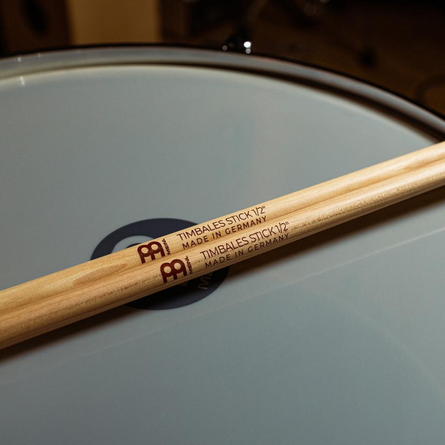 MEINL Stick & Brush ティンバレススティック アメリカンヒッコリー 1/2" SB119〔マイネル ラテン音楽 打楽器 ...