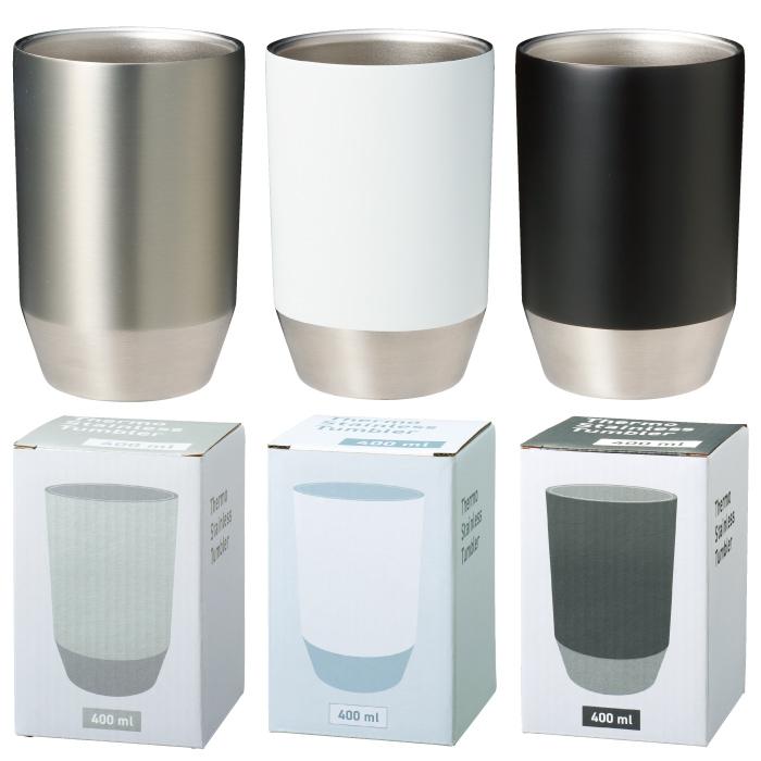 真空保冷温タンブラー400ml ソロ 真空 保冷温 タンブラー スタイリッシュ 景品 粗品 ギフト プチギフト 記念品 ノベルティー イベント ...
