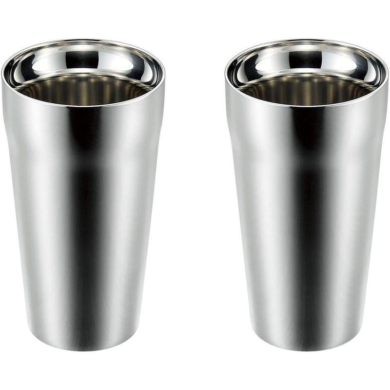 よこやま 燕人の匠 「プライム」 ダブルタンブラー 300ml 2P ET-1200 シルバー : さくらの木道 - 通販 - Yahoo!ショッピング