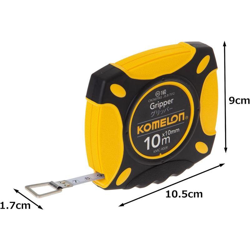 コメロン 鋼製巻尺 グリッパー テープ幅10mm 10M KMC-900R : さくらの木道 - 通販 - Yahoo!ショッピング