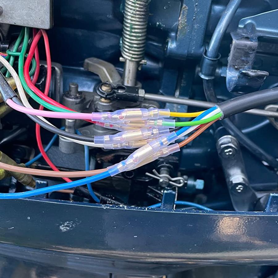 ギボシ端子セット 二股 ギボシ端子 ダブル 平型端子 250型 丸型 クワ型 圧着端子 Φ6mm Φ8mm 真鍮 CA・CW104 絶縁スリーブ付き : 桜屋 - 通販 - Yahoo!ショッピング