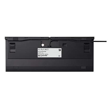 REALFORCE リアルフォース 東プレ R3S キーボード 45g 有線 USB TKLサイズ 静電容量無接点方式 Windows レーザー印刷 かなあり 日本語配列 91キー ブラック ...