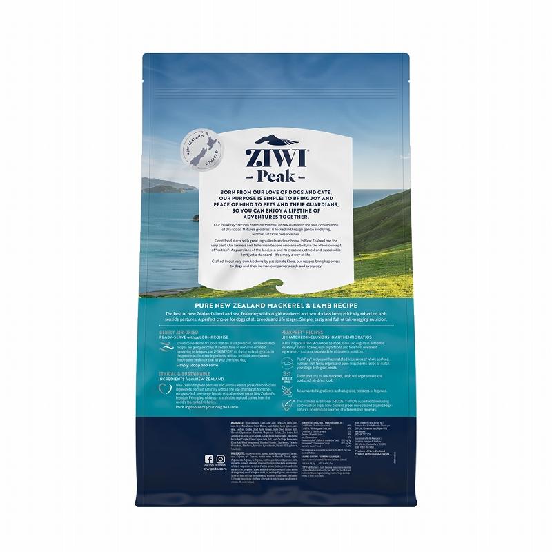 【数量限定特別なおまけ付き】ZIWI Peak（ジウィピーク） エアドライ・ドッグフード マッカロー&ラム4kg【正規品】 : サクラソーケンネルYahoo!ショッピング店 - 通販 ...