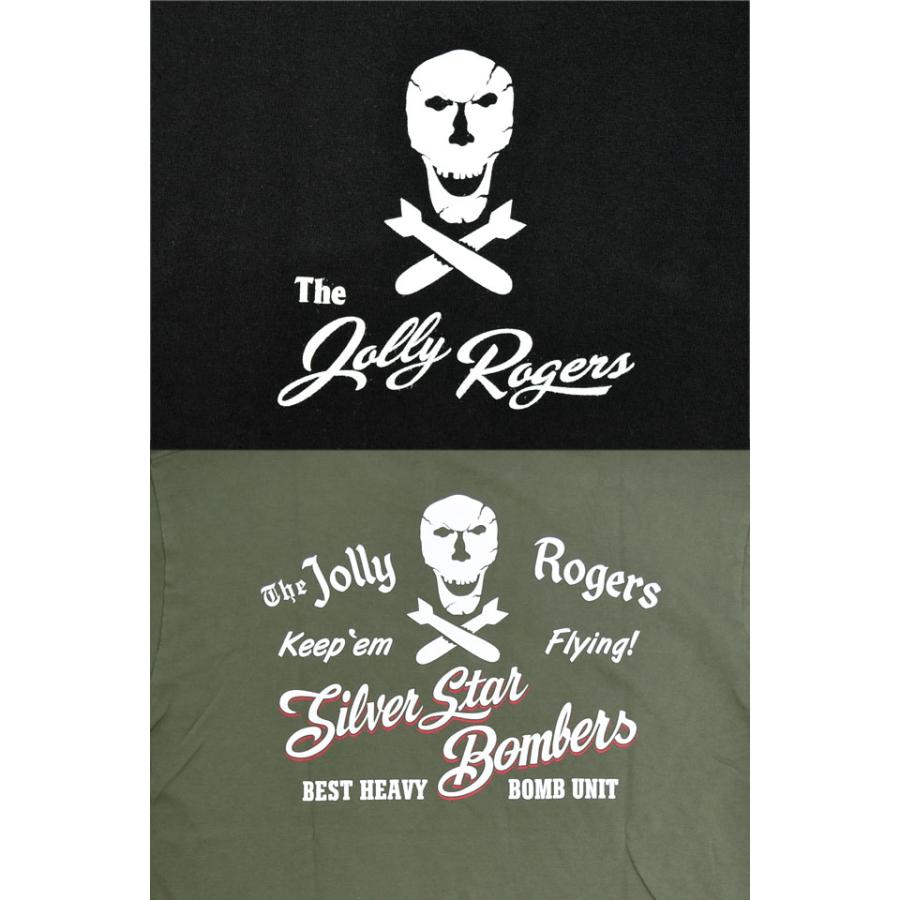 GOVERNMENT ISSUE半袖Tシャツ「90th BOMB.GROUP Jolly Rogers」 BUZZ