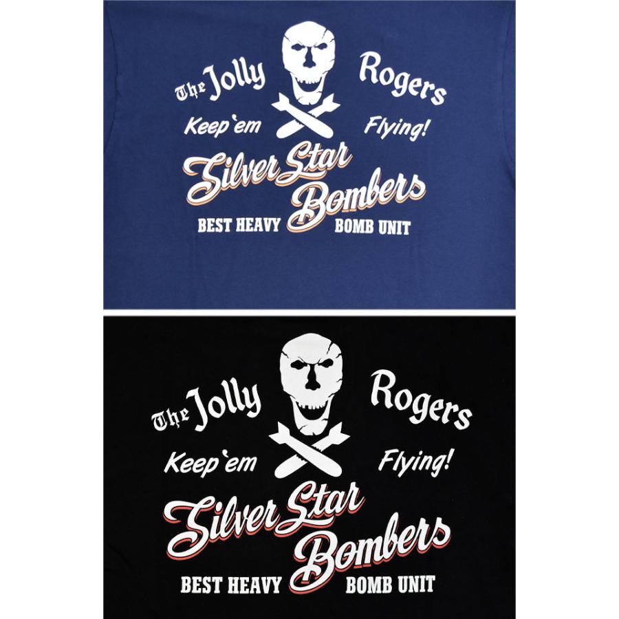 GOVERNMENT ISSUE半袖Tシャツ「90th BOMB.GROUP Jolly Rogers」 BUZZ