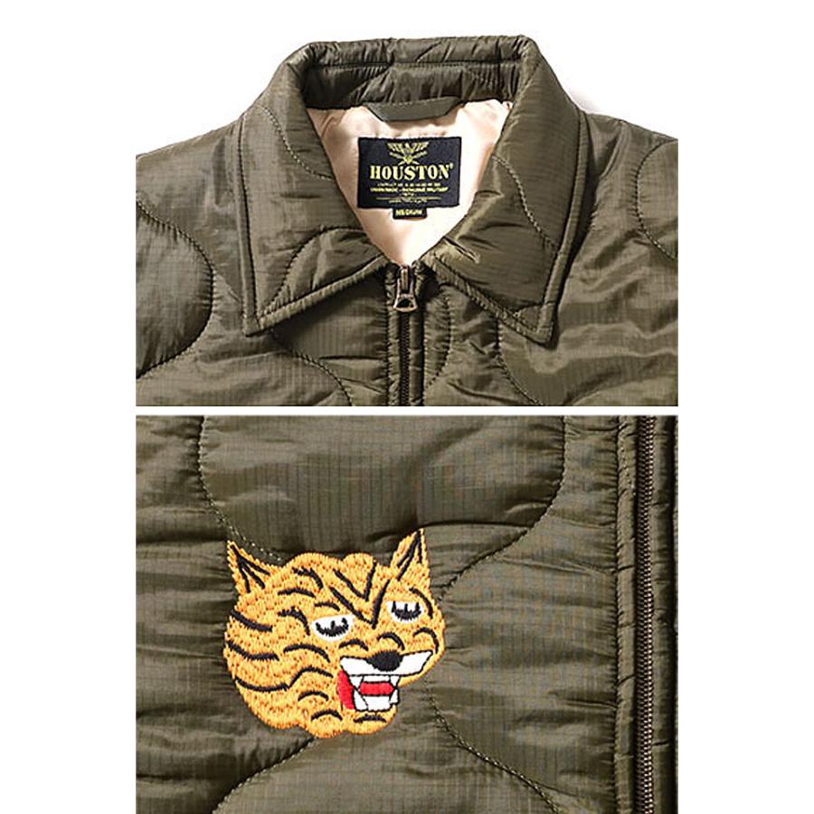 キルティングベトナムジャケット「TIGER」 HOUSTON 51200 キルティングベトナムジャケット「TIGER」 HOUSTON 51200