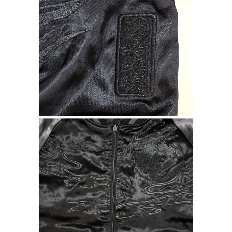漆 黒豹リバーシブルスカジャン 絡繰魂 251003 和柄 和風 刺繍 スーベニアジャケット ヒョウ からくり : サクラスタイル - 通販 ...