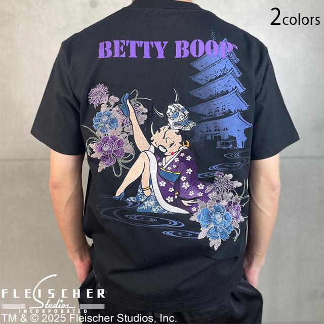 BETTY BOOP×絡繰魂 JAPAN JOURNEY半袖Tシャツ 絡繰魂 252080 和柄 和風