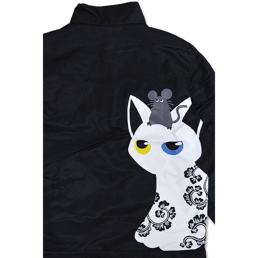 ラミ＆ラムジャケット LIN AL-75020 アウター 黒猫 ネコ ねこ 鼠