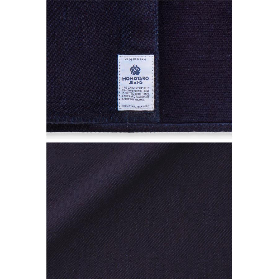 桃太郎ジーンズ（MOMOTARO JEANS） トリプルステッチ長袖ドビーシャツ