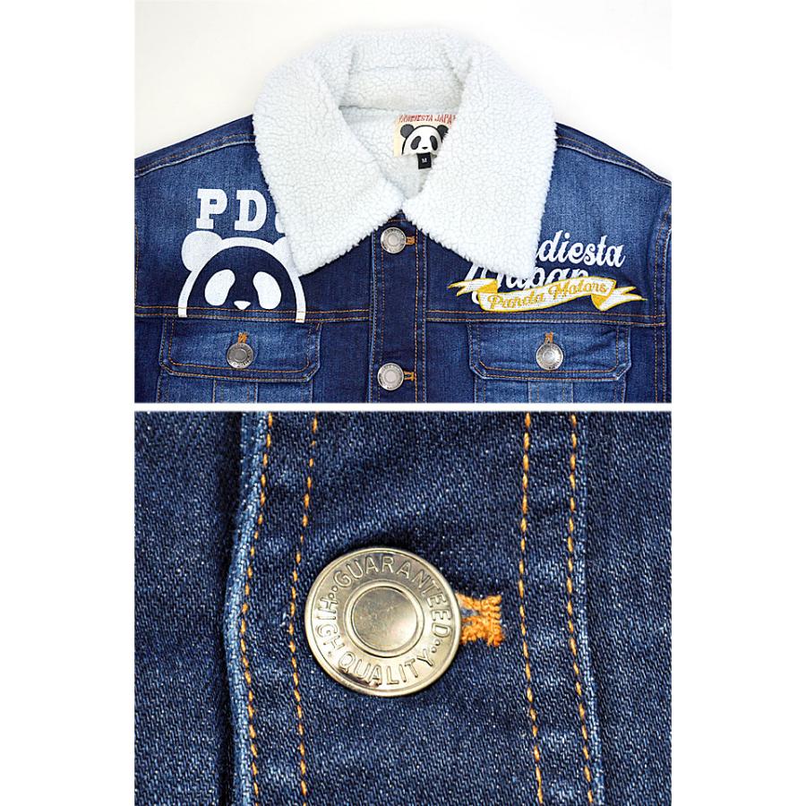 PANDA MC-STOREデニムランチジャケット PANDIESTA JAPAN 592604 パンディエスタジャパン パンダ : nsk ...