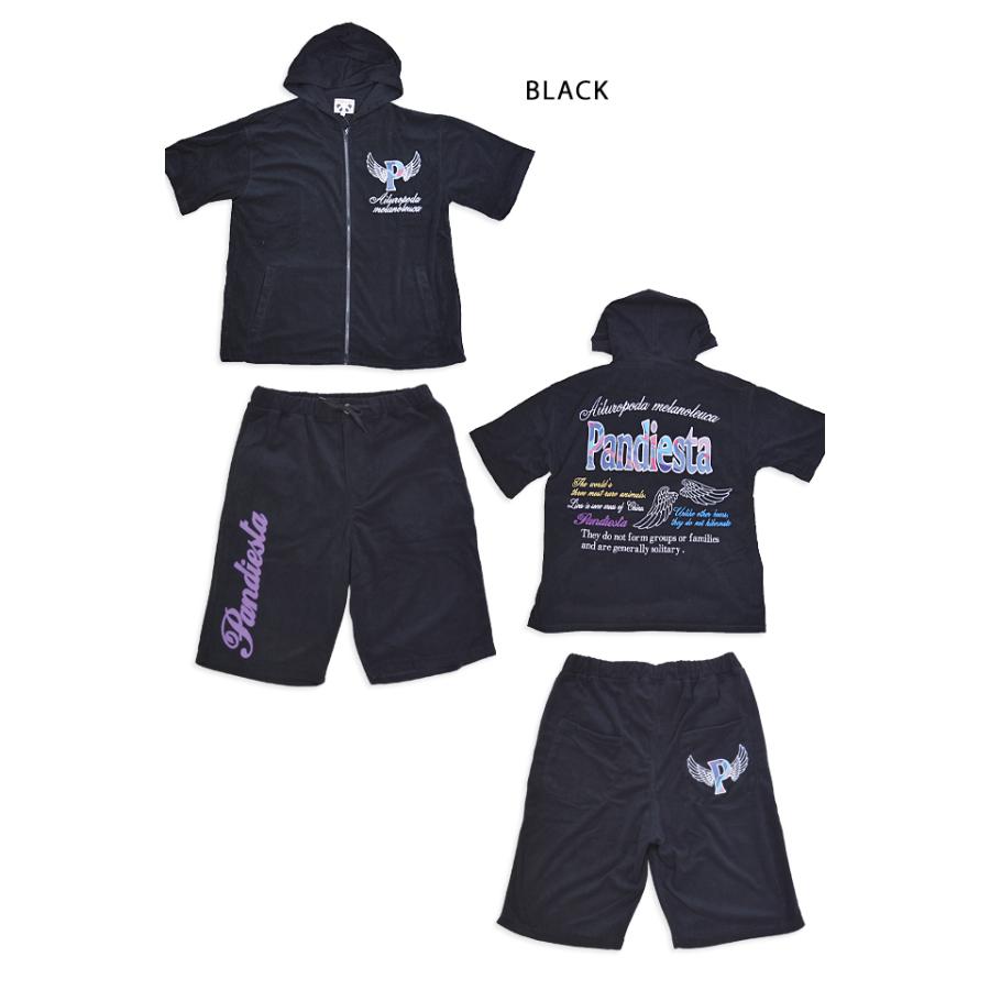Pandiestaロゴアップリケ パーカーセットアップ PANDIESTA JAPAN 554561 パンディエスタジャパン 上下 ...