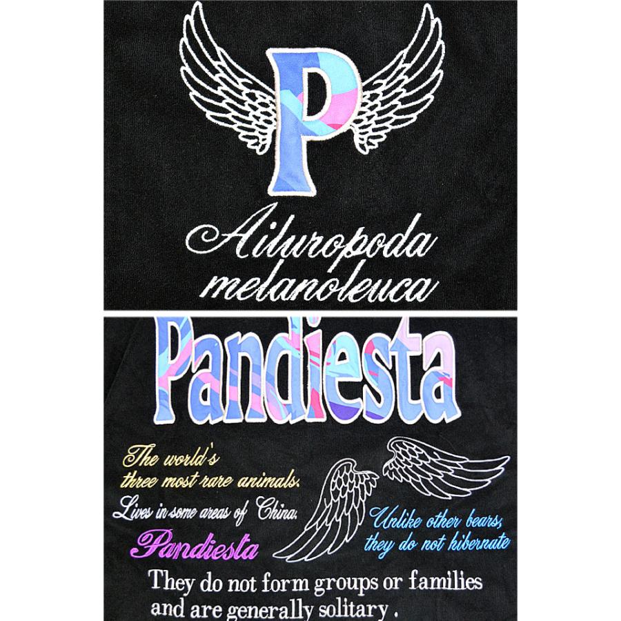 Pandiestaロゴアップリケ パーカーセットアップ PANDIESTA JAPAN 554561 パンディエスタジャパン 上下 ...