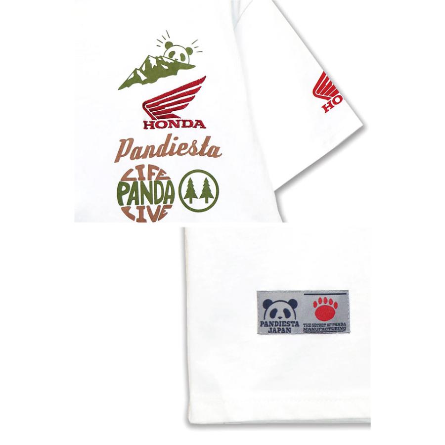 HONDA×PANDIESTA Motora Adventure Ride半袖Tシャツ PANDIESTA JAPAN 554500 パン ...