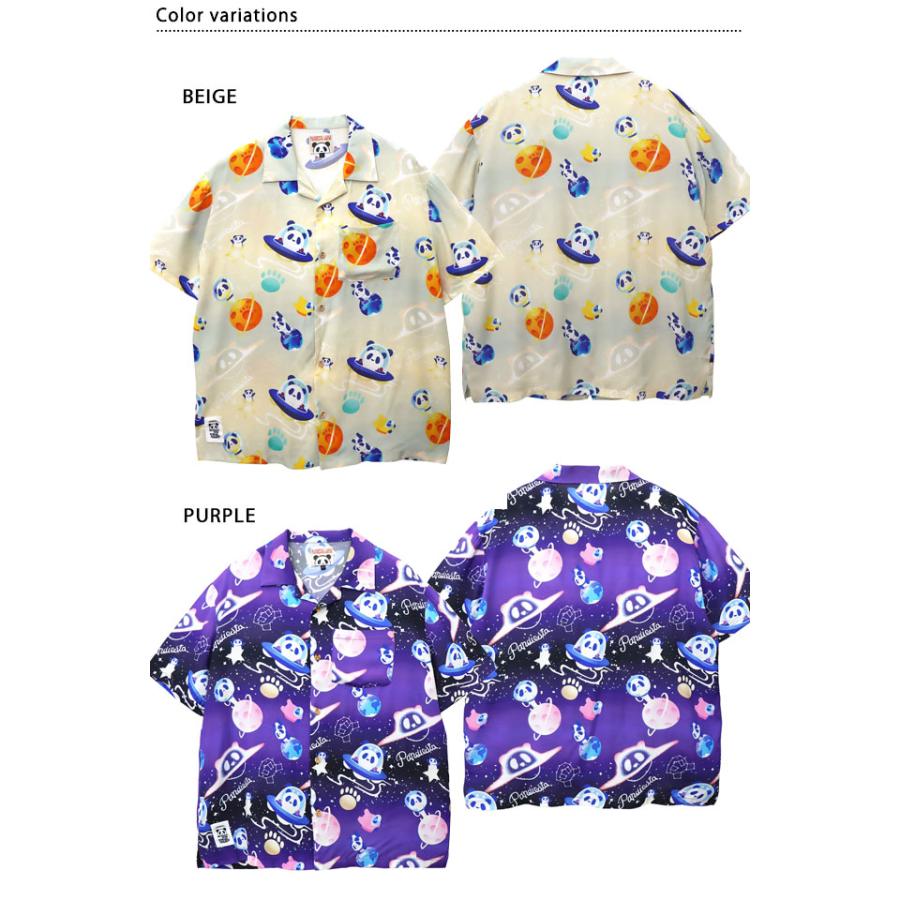 スペースパンダアロハシャツ PANDIESTA JAPAN 585204 パンディエスタ