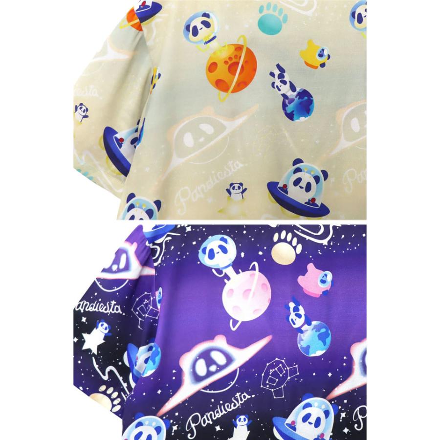 スペースパンダアロハシャツ PANDIESTA JAPAN 585204 パンディエスタ