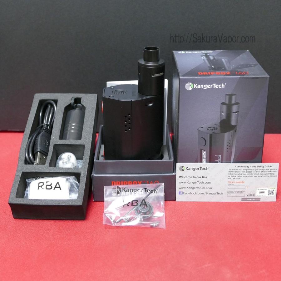 Kanger Drip box 160 スターターキット : SakuraVapor - 通販 - Yahoo!ショッピング