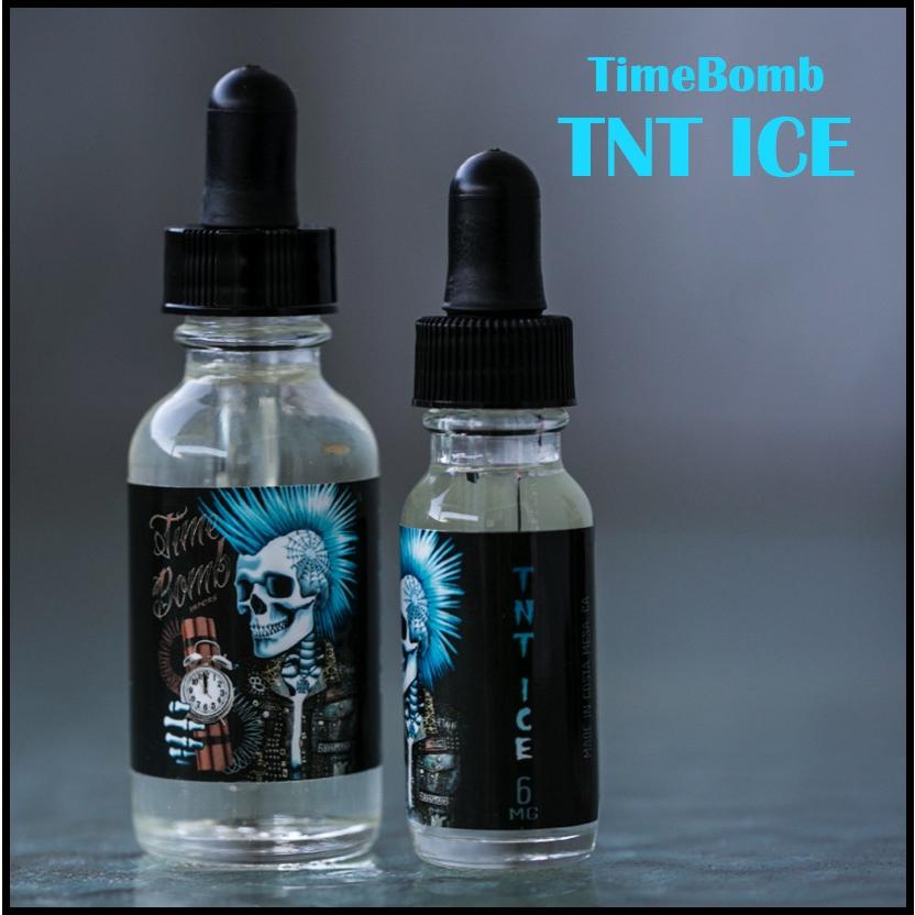 Time Bomb Vapors TNT ICE 30ml (BackShot Vapors) フルーツ メンソール フレーバー ...