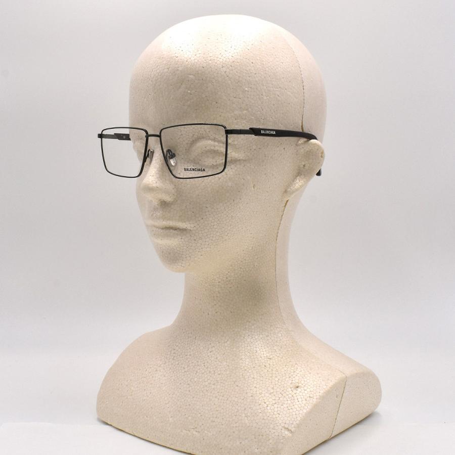 バレンシアガ BALENCIAGA 眼鏡 メガネ フレーム のみ BB0247O-003 アイウェア オプティカルフレーム スクエア型 メンズ グレー+ブラック : blc-bb0247o ...