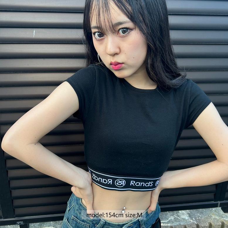 RandS/R RSゴムチビT コンパクトT ミニT Tシャツ ダンス衣装 日本製 r1021/8 : saleroom - 通販 - Yahoo!ショッピング