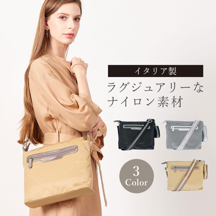 SALON DE ALFURD TOKYO ショルダーバッグ レディース バッグ ポシェット カバン 軽い 斜めがけ ナイロン B5 人気 ブランド サロンドアルファード 1413-lny ...