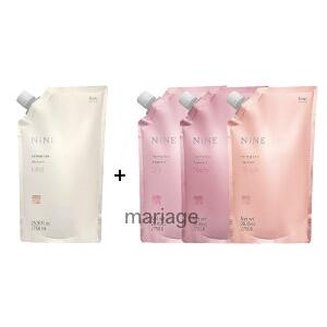 【送料無料】hoyu NiNE ナイン ファーミングケア シャンプー 750ml + トリートメント 750g トリートメント 選べるセット :hoyu-052:SalonMariage ...