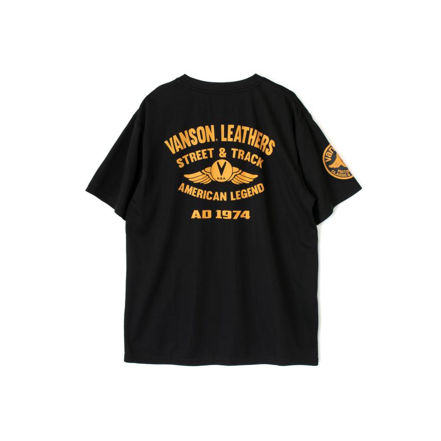 VANSON vanson バンソン 服 Tシャツ BLACK-YELLOW Lサイズ VS23804S : Select Shop S.A.L.T. - 通販 - Yahoo!ショッピング