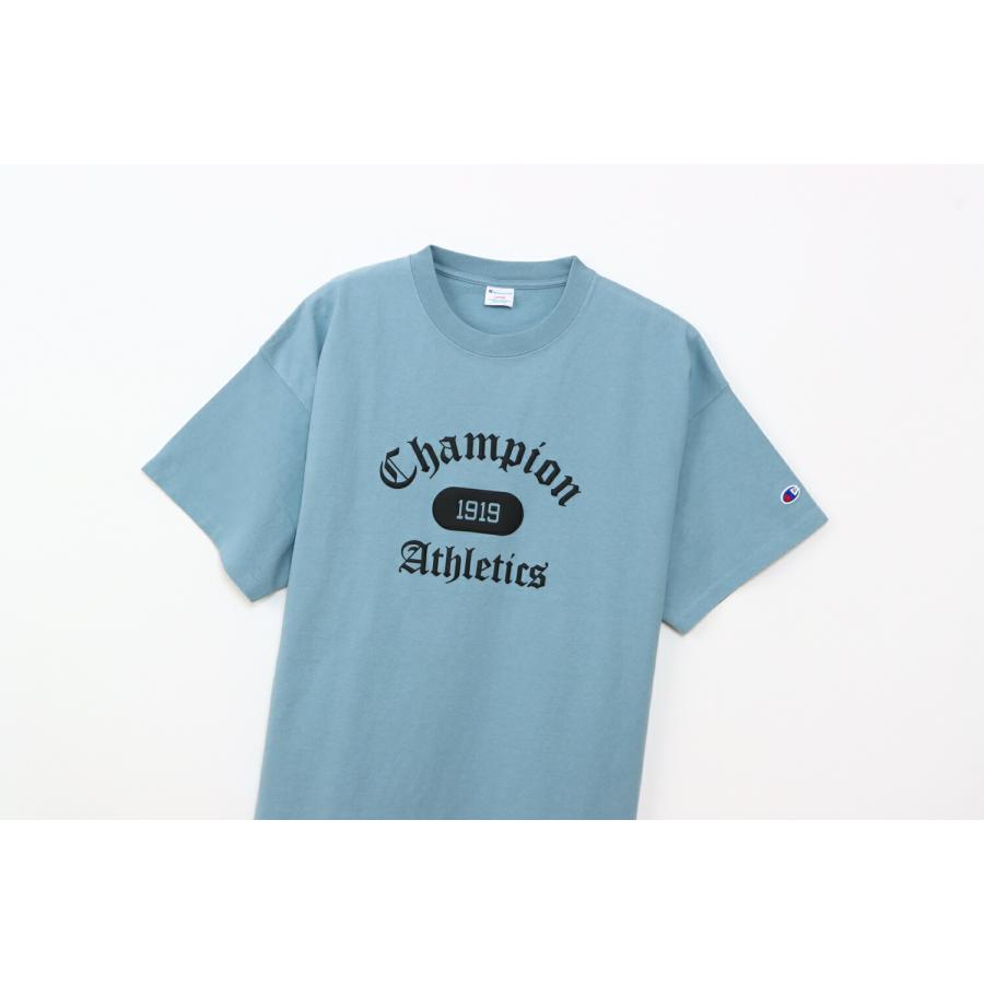 Champion [正規取扱店][メール便1点までOK]チャンピオン メンズ SHORT SLEEVE T-SHIRT ショートスリーブTシャツ 半袖Tシャツ 男女兼用 C3-B313 ...