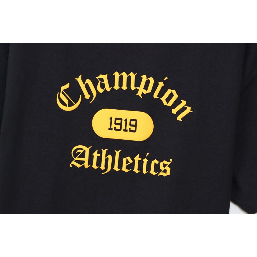 Champion [正規取扱店][メール便1点までOK]チャンピオン メンズ SHORT SLEEVE T-SHIRT ショートスリーブTシャツ 半袖Tシャツ 男女兼用 C3-B323 ...