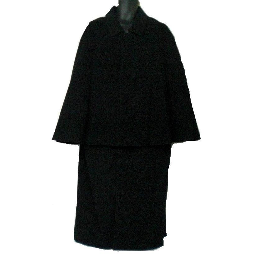 綿とんびコート（黒） 日本製 : 作務衣専門店こうたりや - 通販 - Yahoo!ショッピング