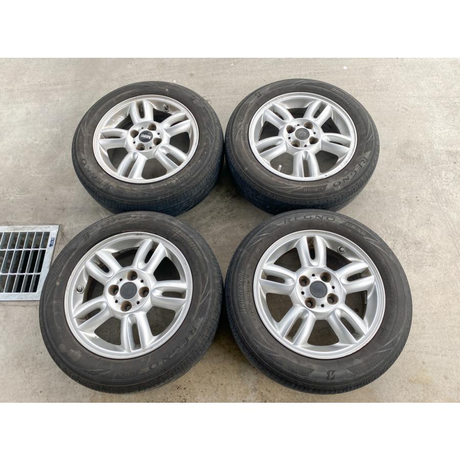 MINI R56 LCI Cooper SU16 N16 右H 純正 アルミホイール タイヤ セット 20年製 レグノ GR-XII ...
