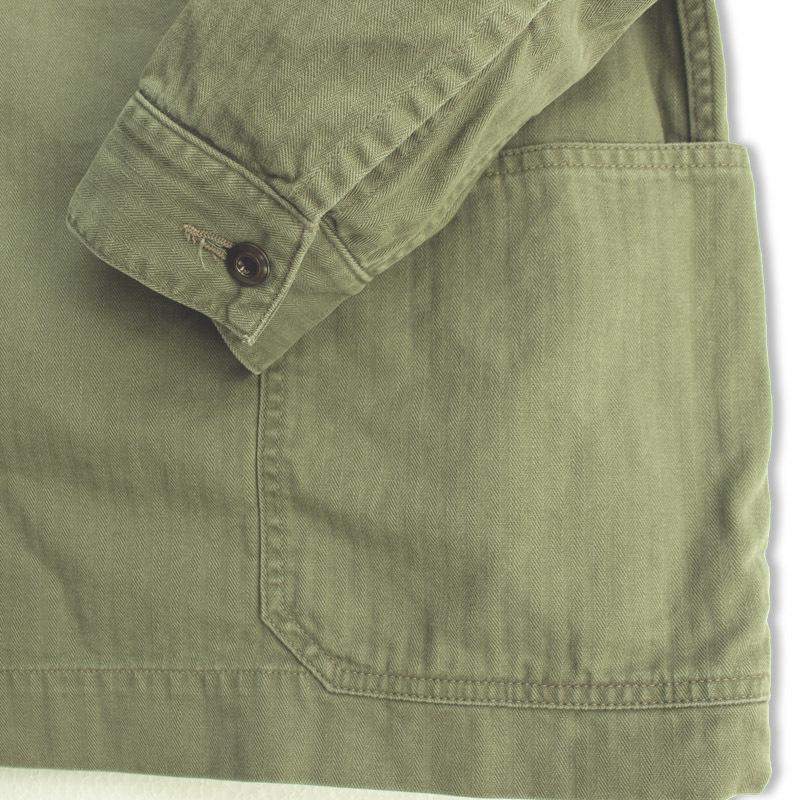 FULLCOUNT フルカウント 2017_2 Herringbone USN Pullover Jacket : サムライクラフト ヤフーショップ - 通販 - Yahoo!ショッピング