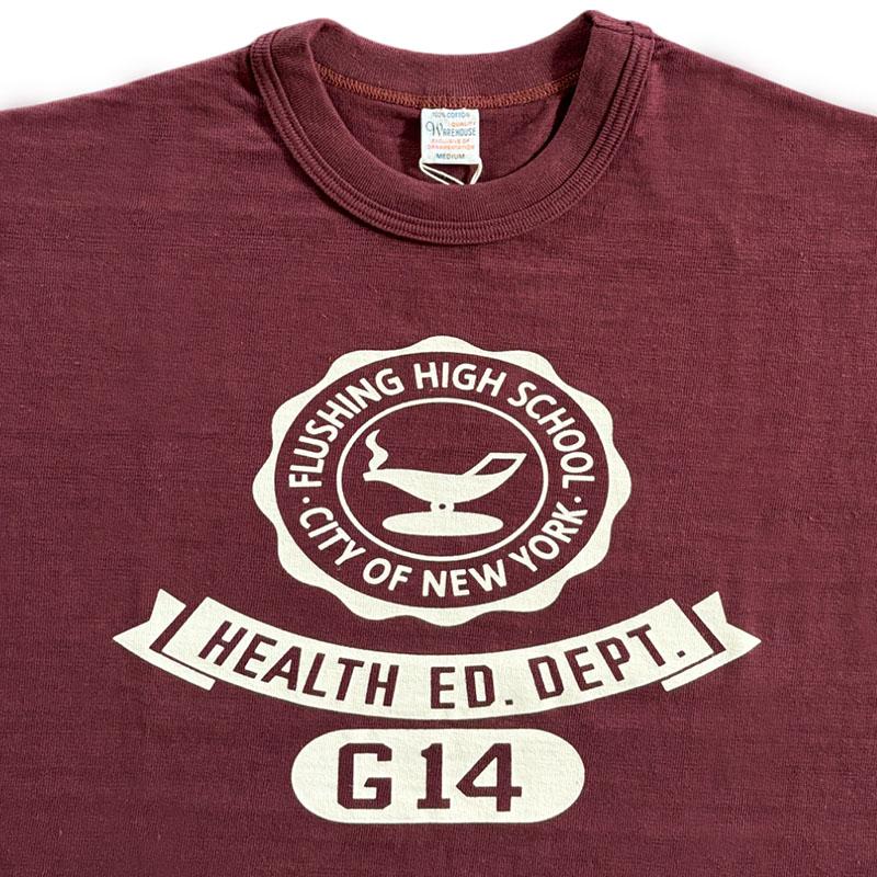 WAREHOUSE ウエアハウス Lot 4601 FLUSHING 半袖 プリント Tシャツ : サムライクラフト ヤフーショップ - 通販 - Yahoo!ショッピング