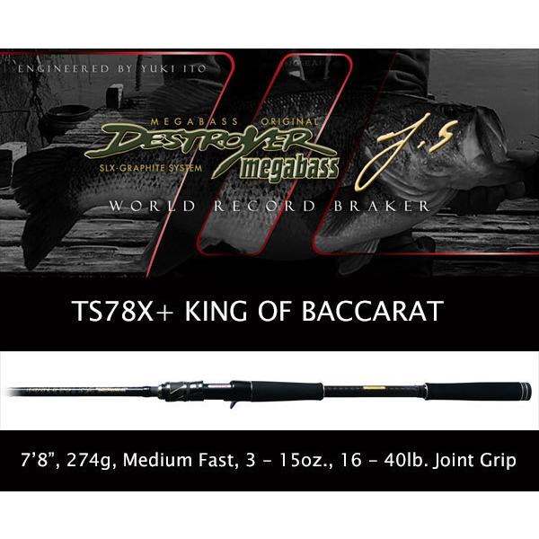 メガバス DESTROYER T.S TS78X+ KING OF BACCARAT [2017] : CURIOSITY