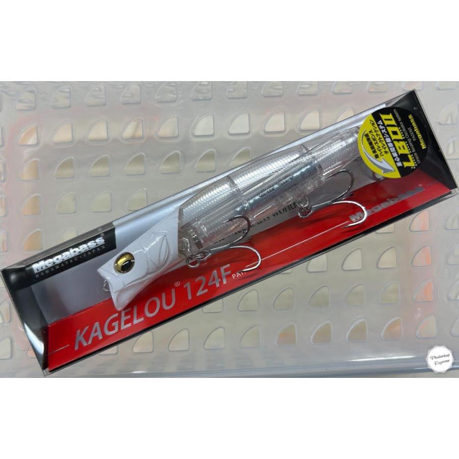 Megabass メガバス KAGELOU 124F カゲロウ WHITE HEAD : CURIOSITY Yahoo!店 - 通販 - Yahoo!ショッピング